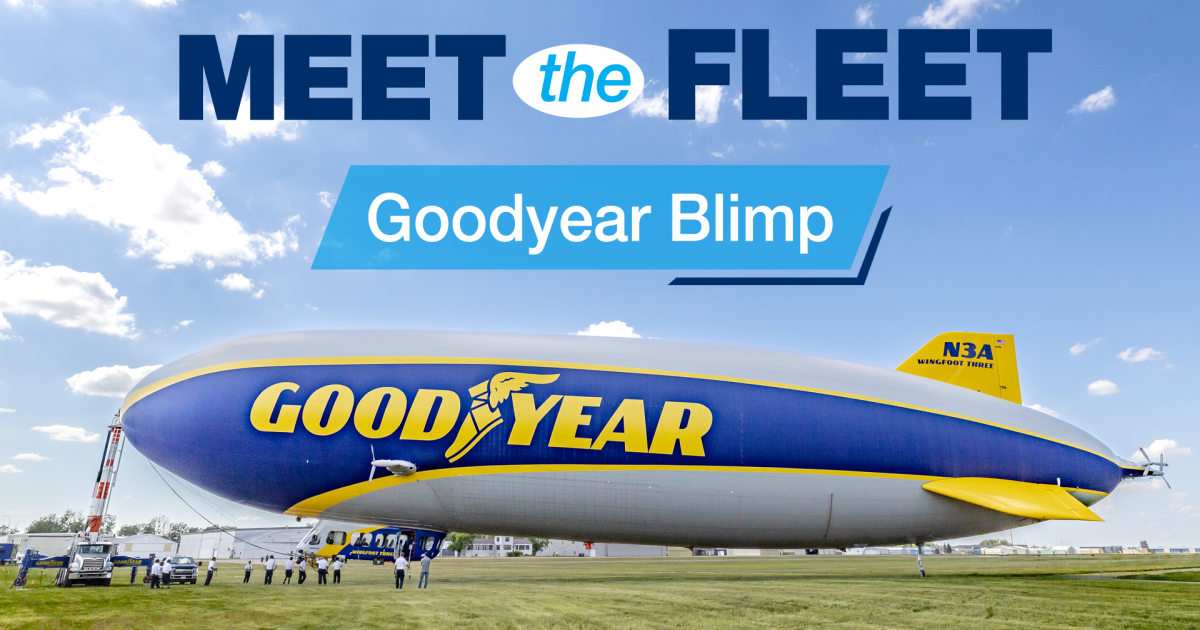 Meet the Fleet: the Goodyear Blimp soars in the Twin Cities ... Meet the Fleet: the Goodyear Blimp soars in the Twin Cities ...