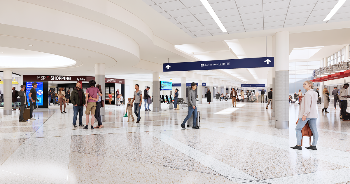 MAC, Delta Beginning Phase 2 of MSP Concourse Renovations in Terminal 1 ...