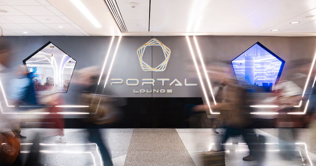 Game on! MSP Airport is first to open Portal Lounge | Metropolitan ...
